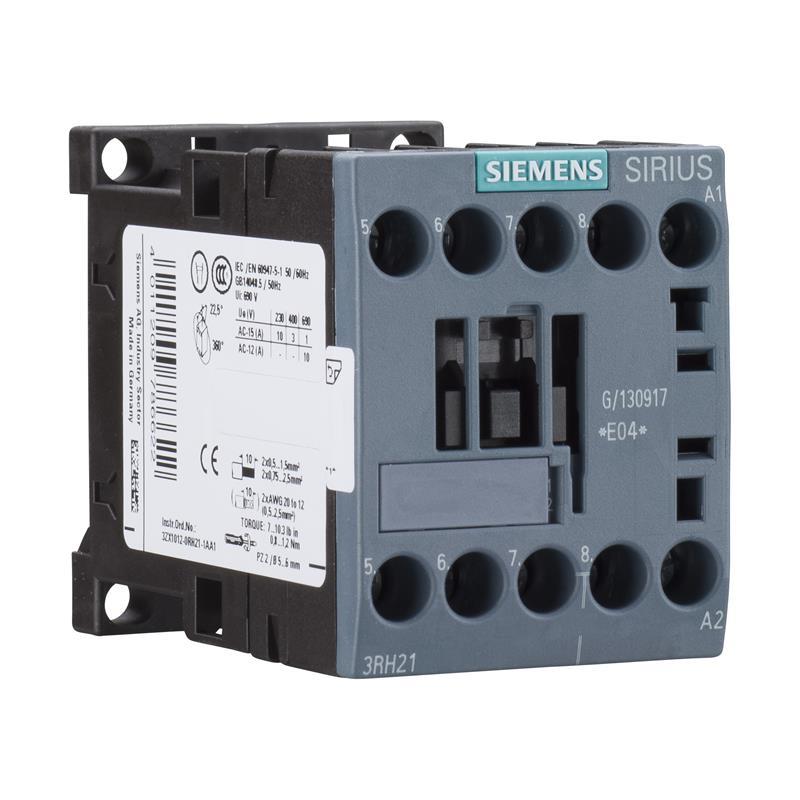Contactores Auxiliares SIEMENS Sirius (2NA + 2NC) Incorporados ...